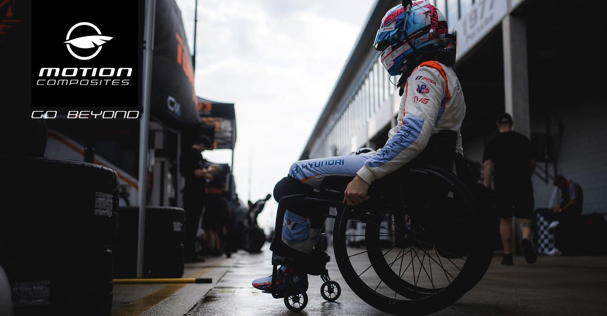 Robert Wickens and his glorious return to the tracks - Motion Composites