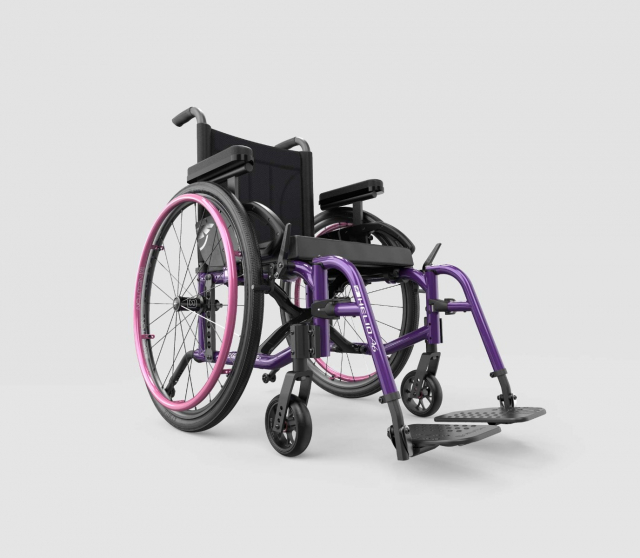 HELIO A6 Lightweight Folding Wheelchair Motion Composites