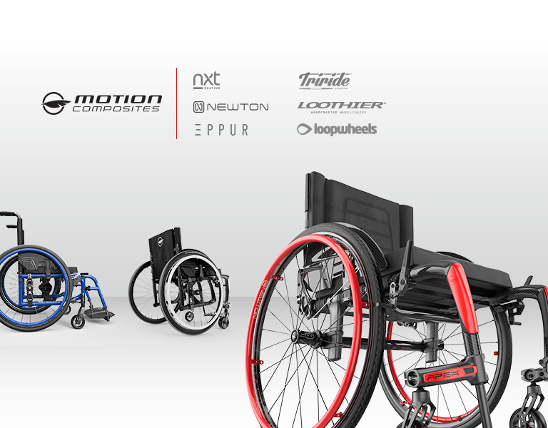 Motion Composites : Ultralight Wheelchairs | Made in Canada
